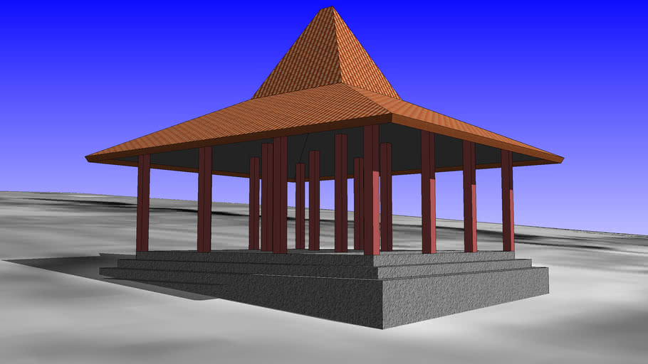 Joglo Kaponan | 3D Warehouse