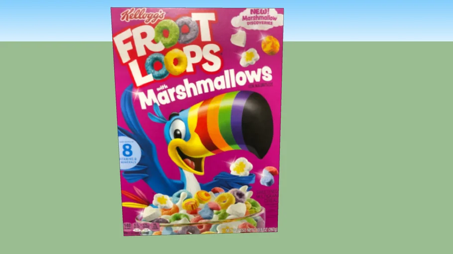 Kellogg's Froot Loops | 3D Warehouse