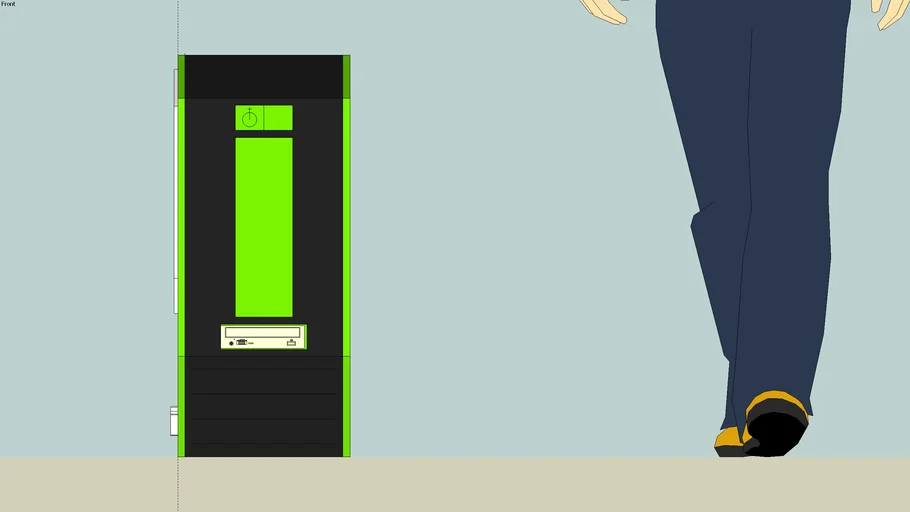 Custom Computer Case Rough Design | 3D Warehouse