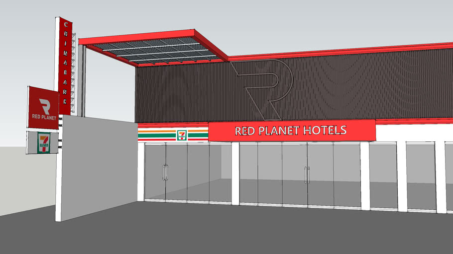 STORE FRONT OR COMMERCIAL CANOPY | 3D Warehouse