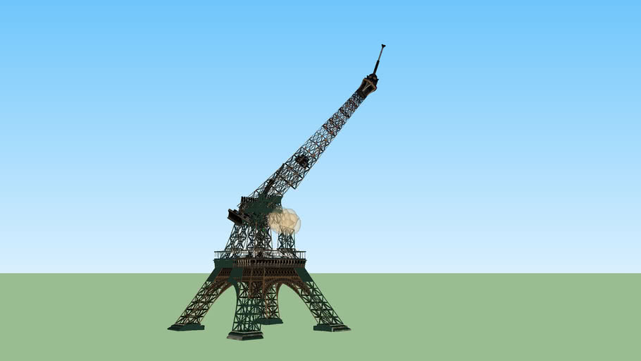 Torre Eiffel Life After People | 3D Warehouse