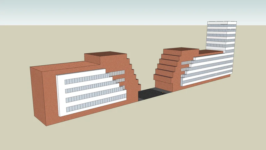 Serbia Belgrade army command building | 3D Warehouse