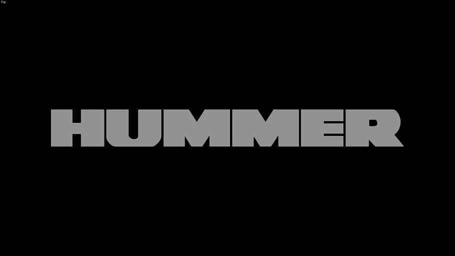 HUMMER Logo | 3D Warehouse