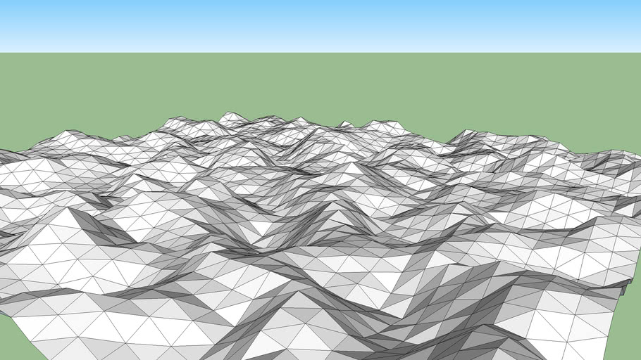 Terrain sample | 3D Warehouse