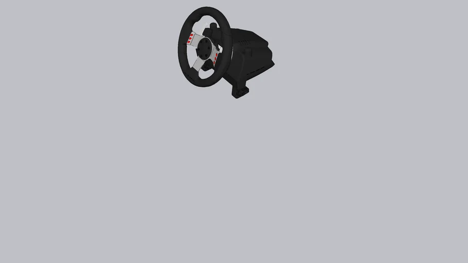 Logitech G27 Wheel | 3D Warehouse