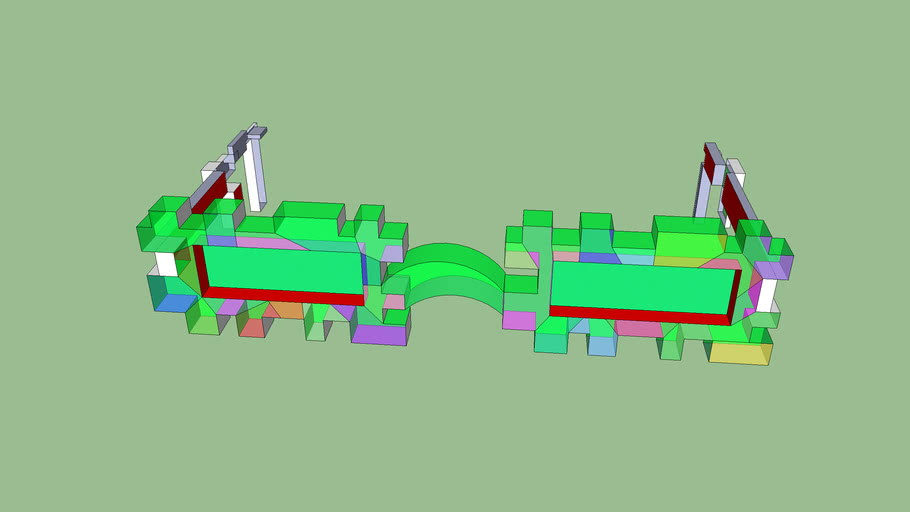 mirza minecraft glasses | 3D Warehouse