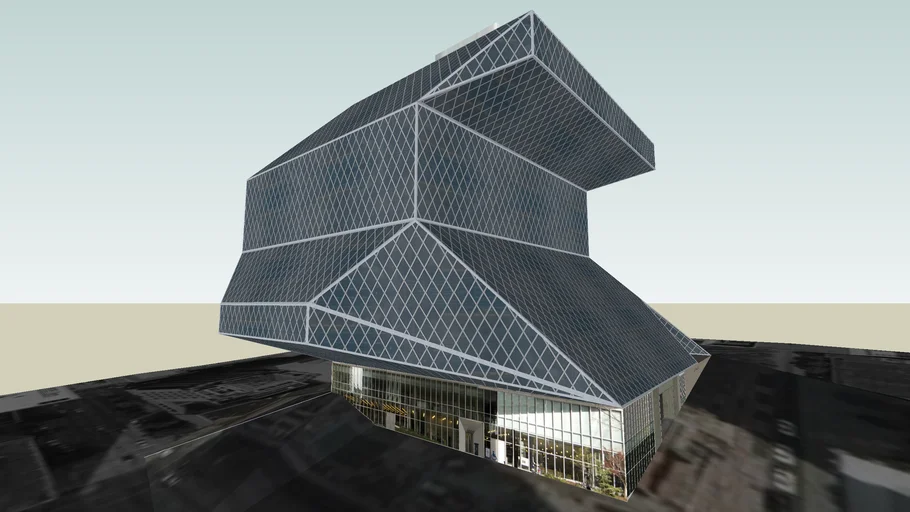 seattle public library | 3D Warehouse