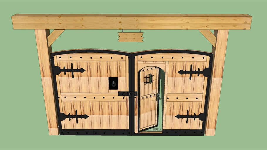 porton madera | 3D Warehouse