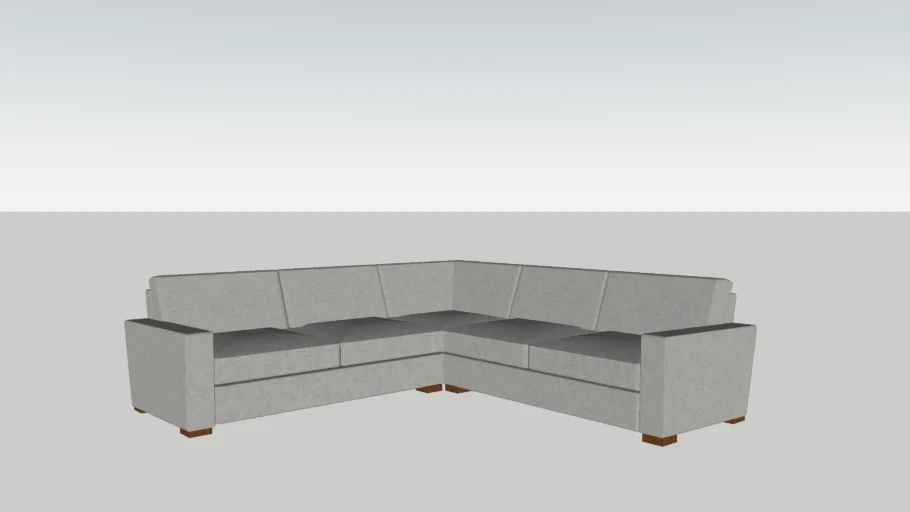 Anton Corner Sectional | 3D Warehouse
