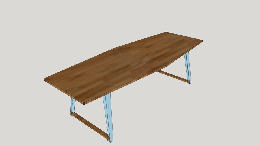 DoubleButter Turtle Dining Table | 3D Warehouse