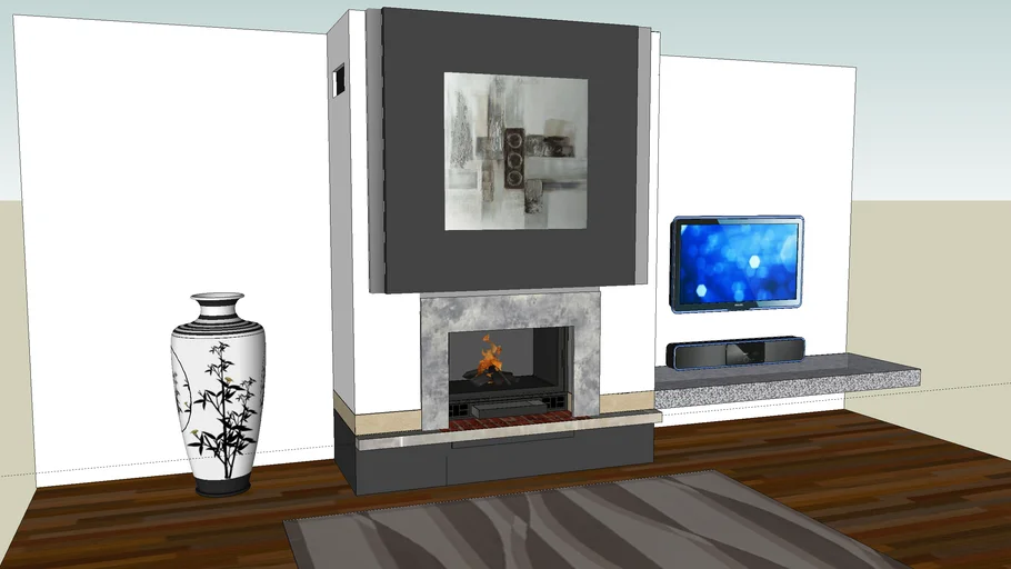 Relooking cheminée | 3D Warehouse