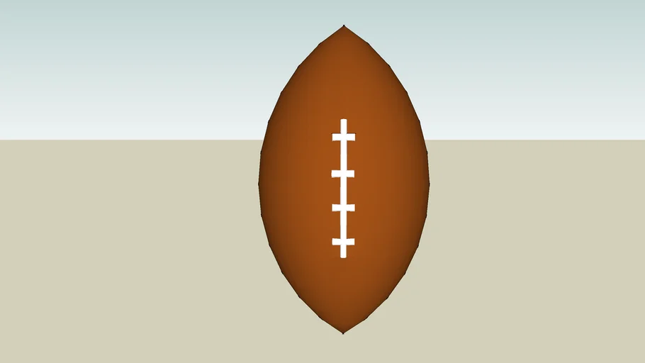 3d Football | 3D Warehouse