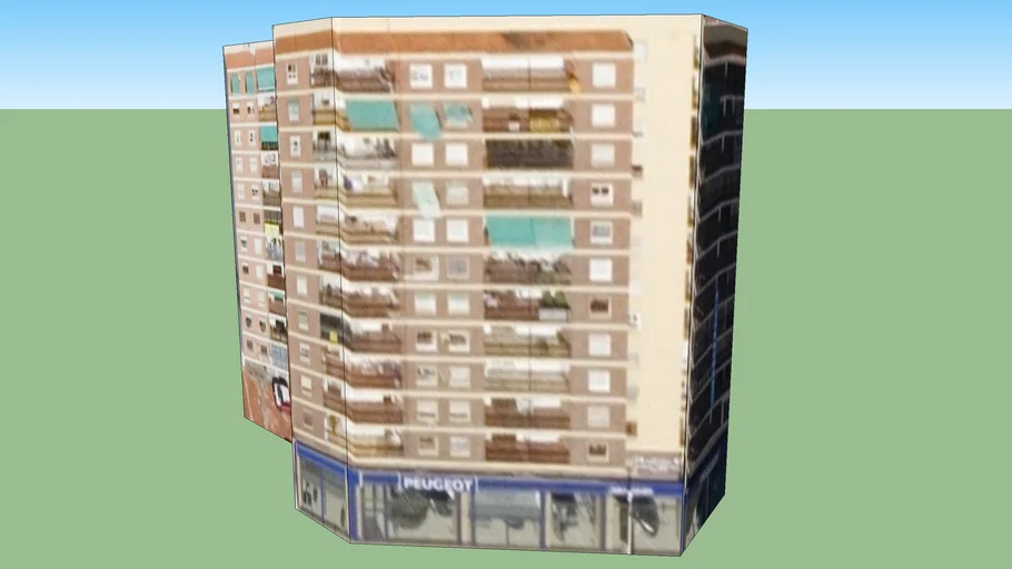Edificio en Valencia, España | 3D Warehouse