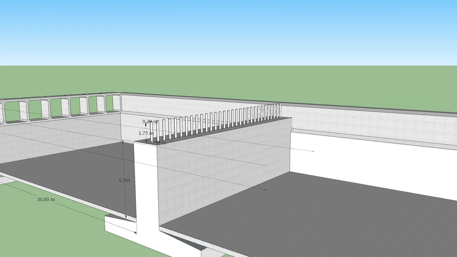 Dam Box Culvert | 3D Warehouse