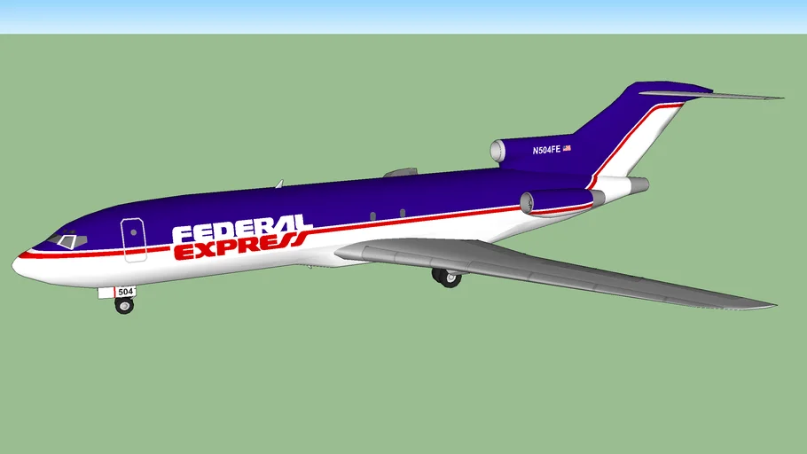 Federal Express 727-25(F) (1991) | 3D Warehouse
