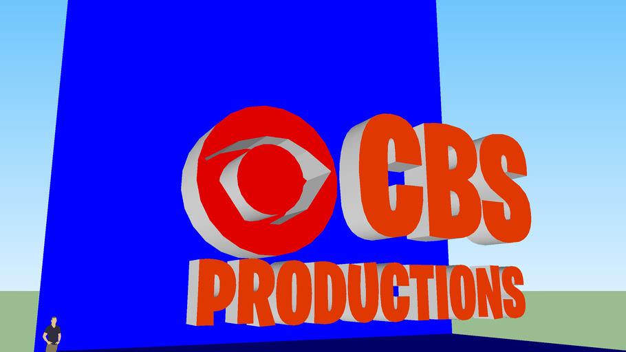 CBS Productions 2007 logo 2006 remake | 3D Warehouse