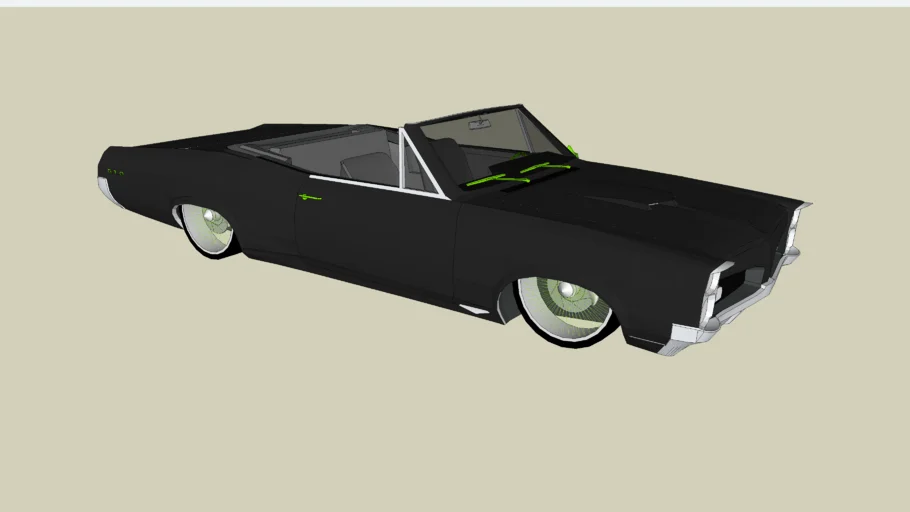 Lowrider Pontiac GTO | 3D Warehouse