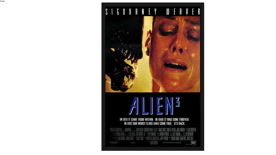 Alien 3 Poster Ver.1 | 3D Warehouse