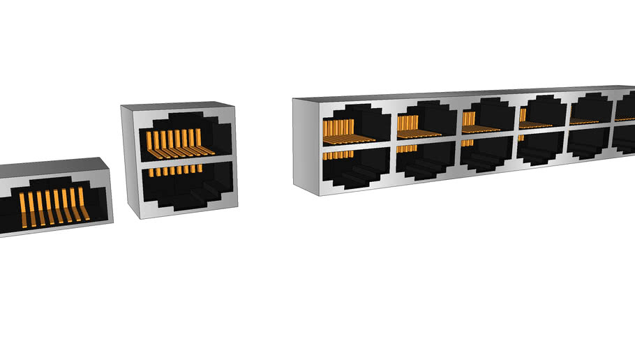 RJ45 Ports | 3D Warehouse