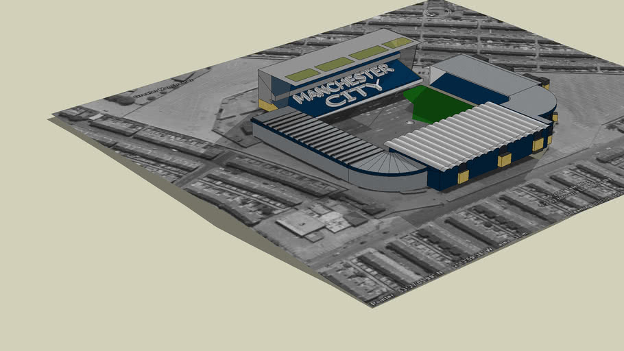 MCFC - Maine Road | 3D Warehouse