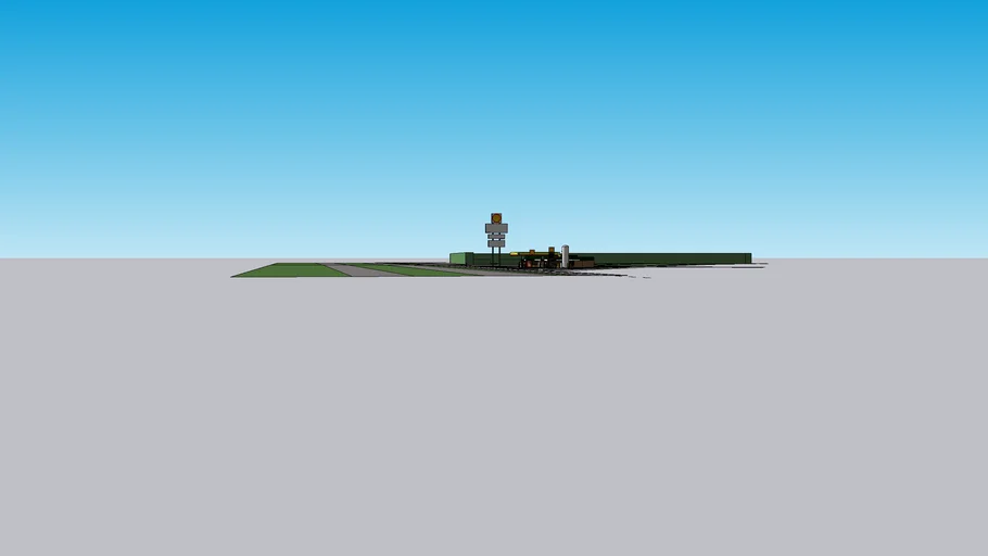 Shell Gas Station | 3D Warehouse