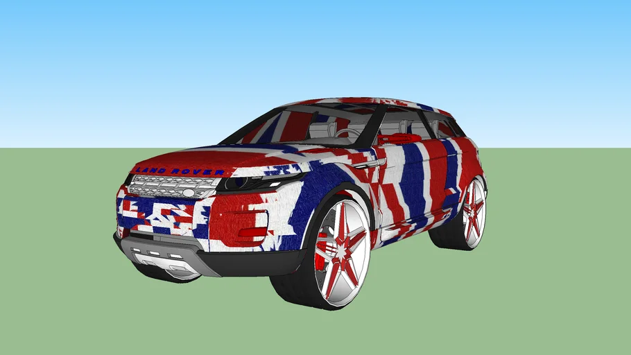 Land-Rover Range Rover Evoque 3 Door | 3D Warehouse