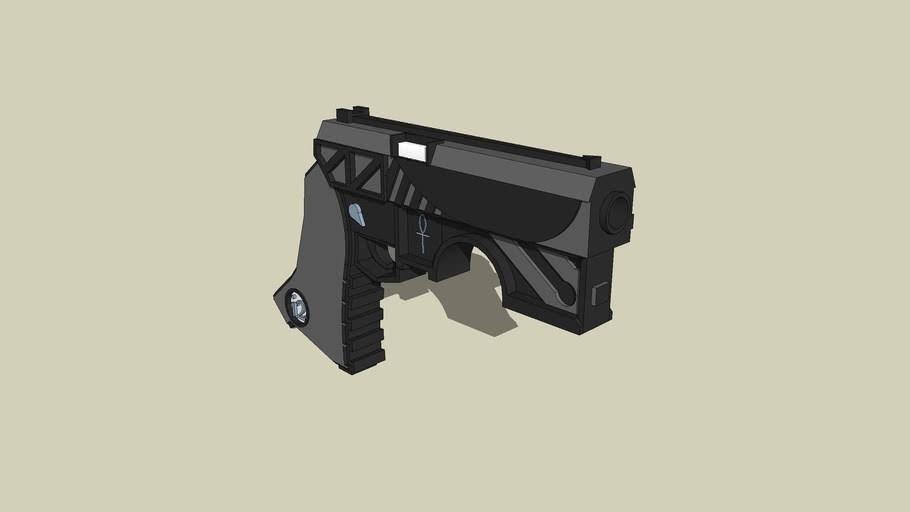 Pistol - 'The iSquared Devastator' | 3D Warehouse