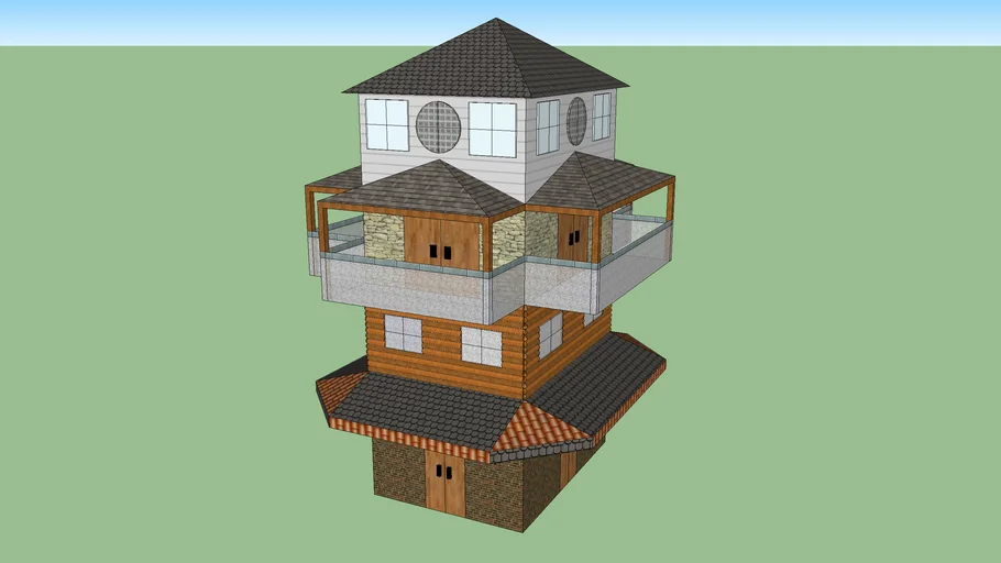 Symmetrical Building | 3D Warehouse