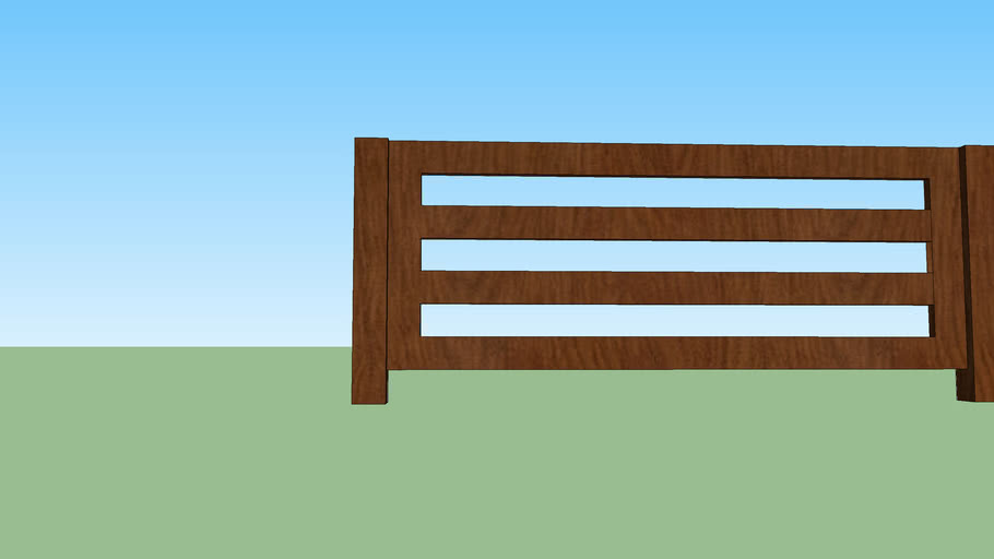 10' farm gate | 3D Warehouse