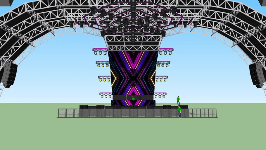 Stage Festival Pacific | 3D Warehouse