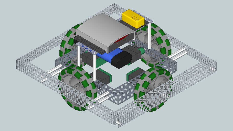 Omnidirectional Drive System (Small Version) | 3D Warehouse