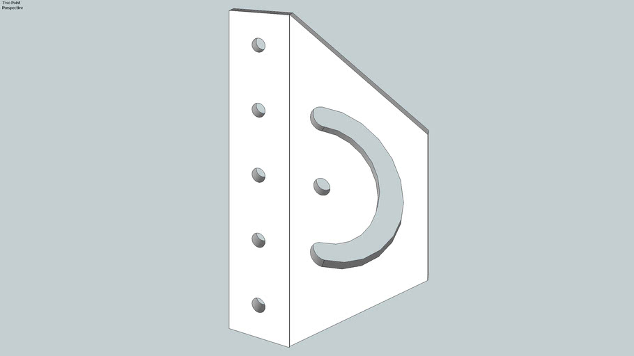 8020 180 degree pivot | 3D Warehouse