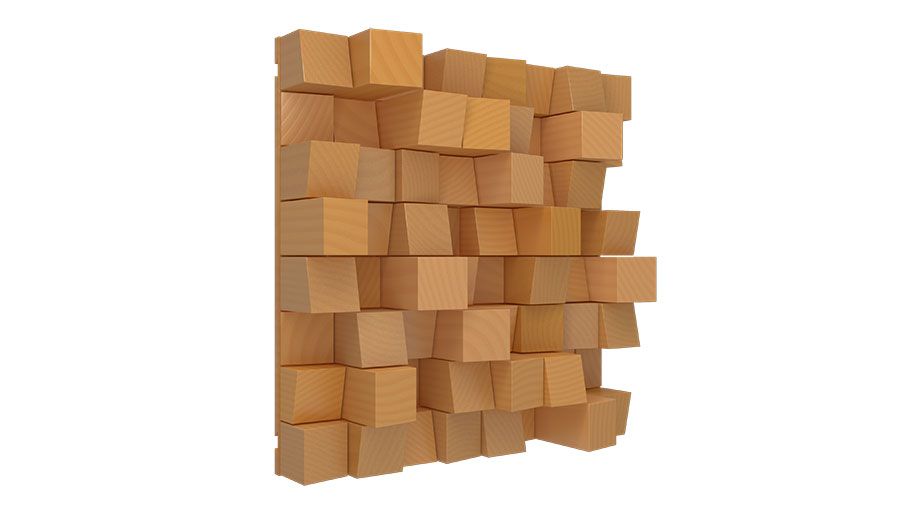 Multifuser Wood MKII 64 / Solid wood two-dimensional diffuser | 3D ...