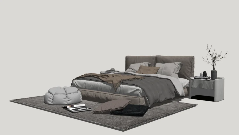 Bed_1 | 3D Warehouse
