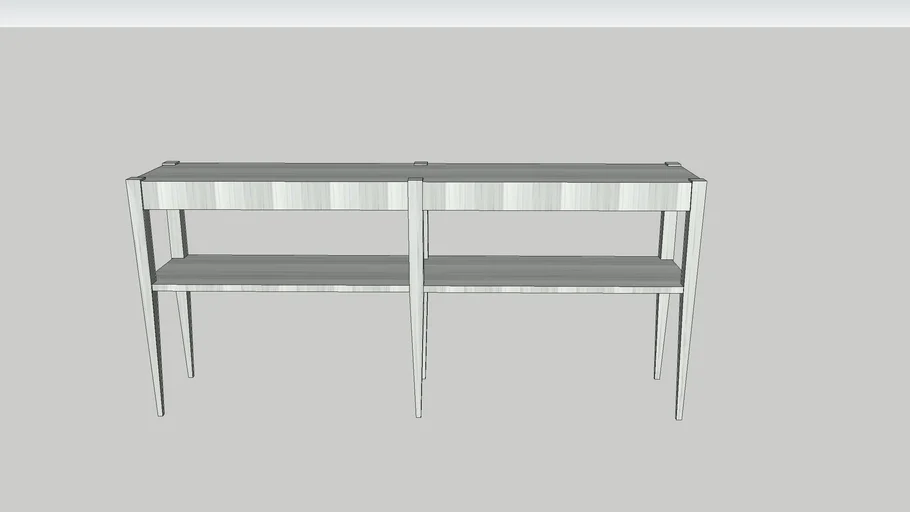 CONSOLE TABLE | 3D Warehouse
