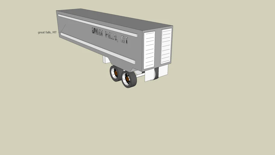 trailer | 3D Warehouse