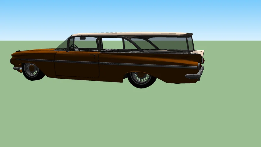 Chevrolet Impala Wagon 1959 | 3D Warehouse