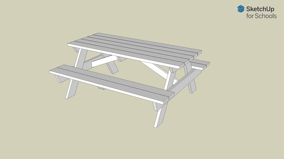 Picnic Table | 3D Warehouse