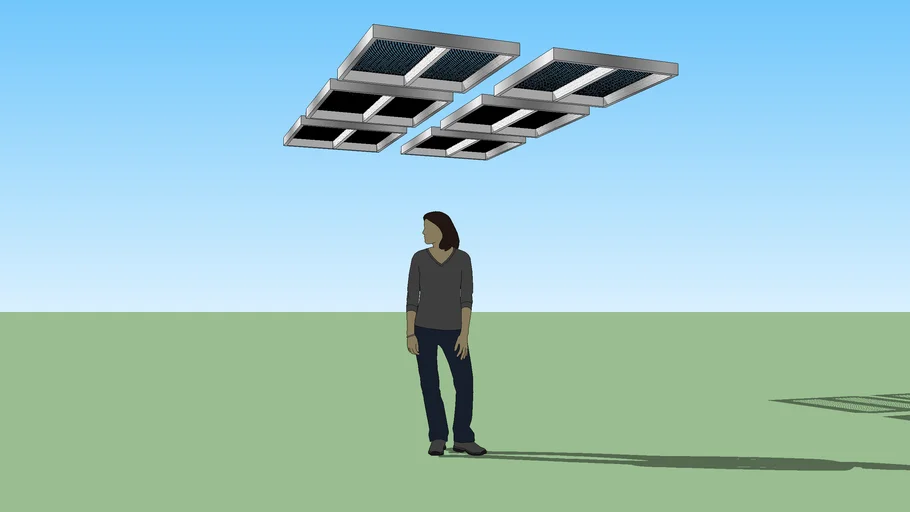 Metal Grid Ceiling | 3D Warehouse