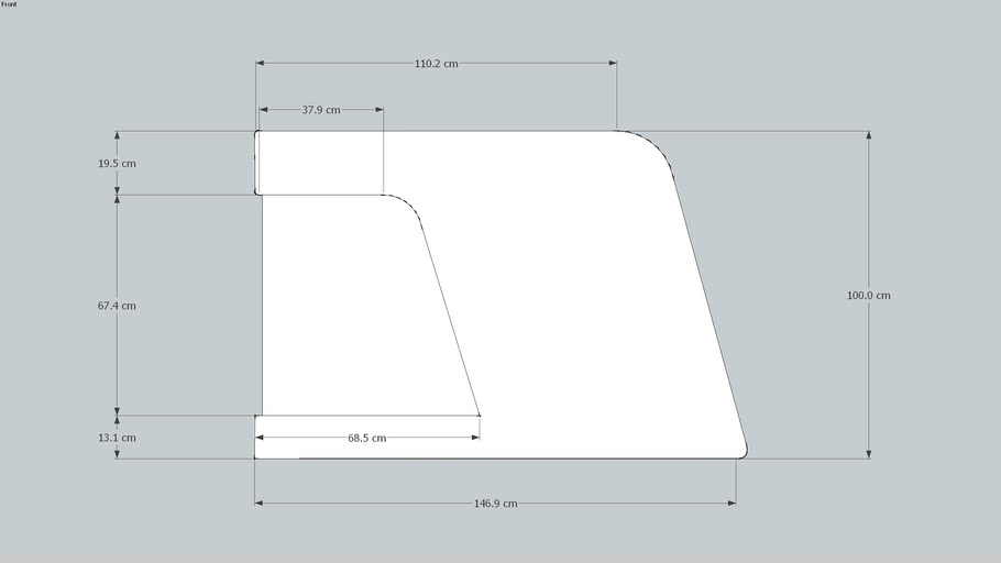 Reception Counter | 3D Warehouse