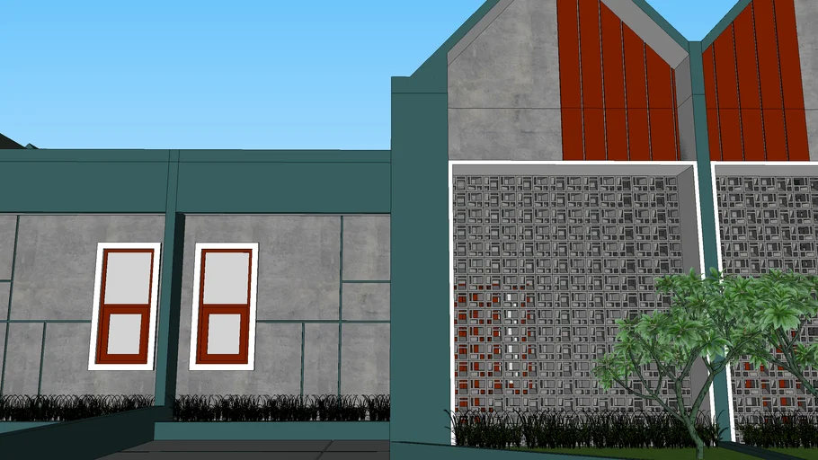 Minimalis With Roster 2 | 3D Warehouse