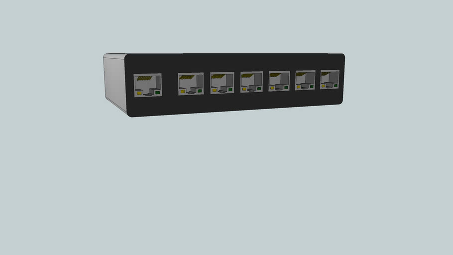 simple Network Switch | 3D Warehouse