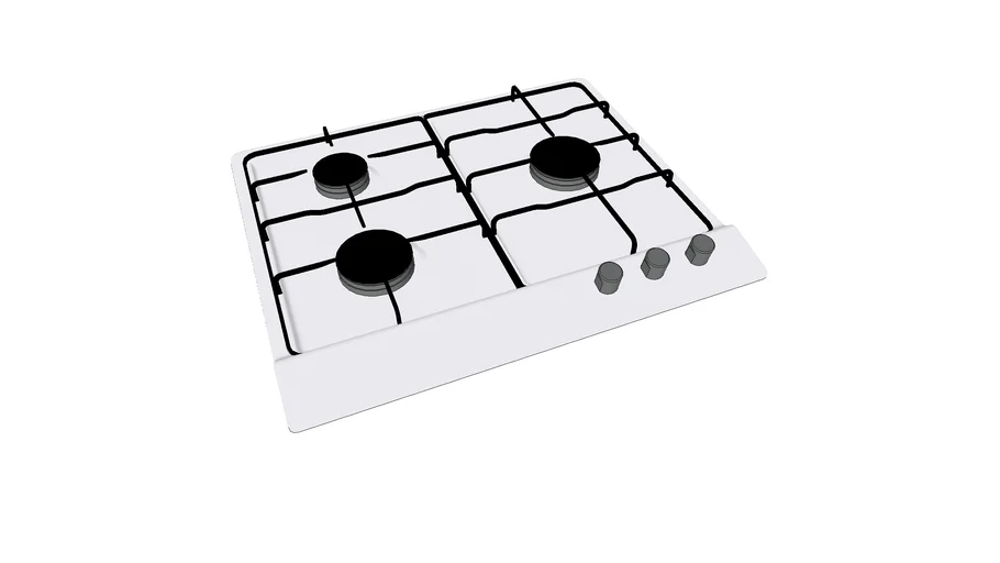 Gas Cooktop | 3D Warehouse