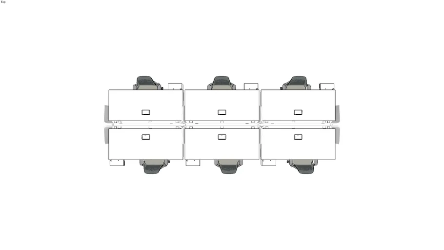 Touchdown stations 6 | 3D Warehouse