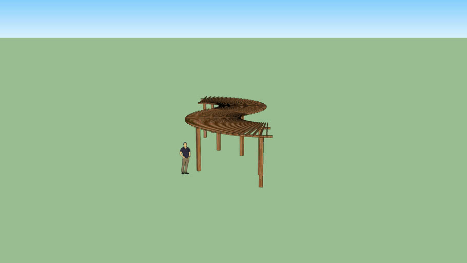 pergolas curvas | 3D Warehouse