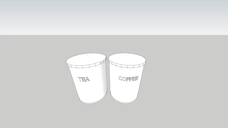 Tea & Coffee Jars | 3D Warehouse