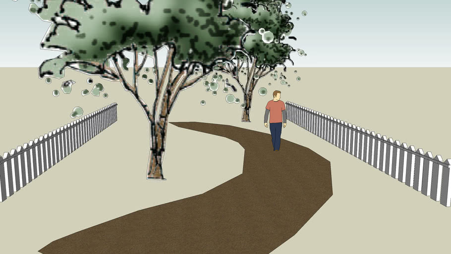 garden path | 3D Warehouse