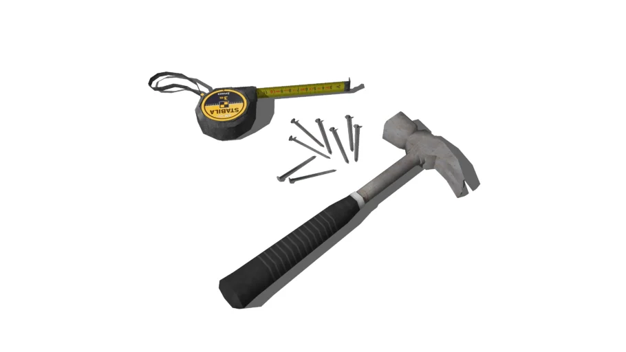 construction hand tools 3 | 3D Warehouse