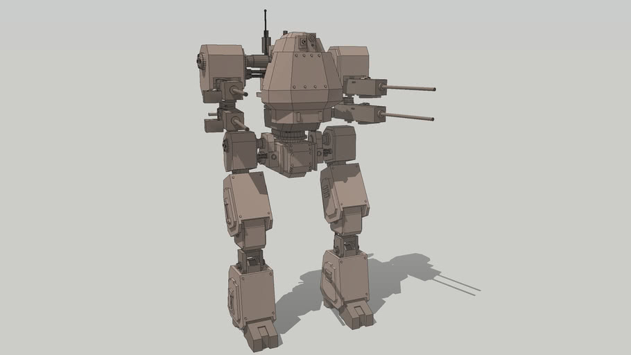 Recon Mech - 3D Sketchup model by Ben | 3D Warehouse