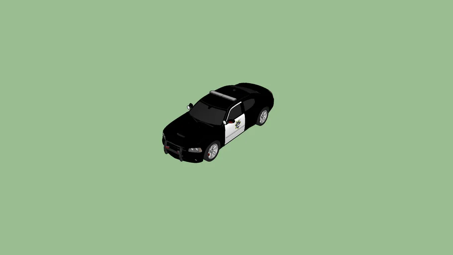 California Highway Patrol Charger | 3D Warehouse